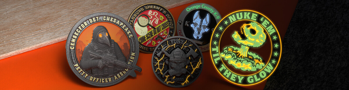 Guide to Glow in the Dark Challenge Coins – All About Challenge Coins